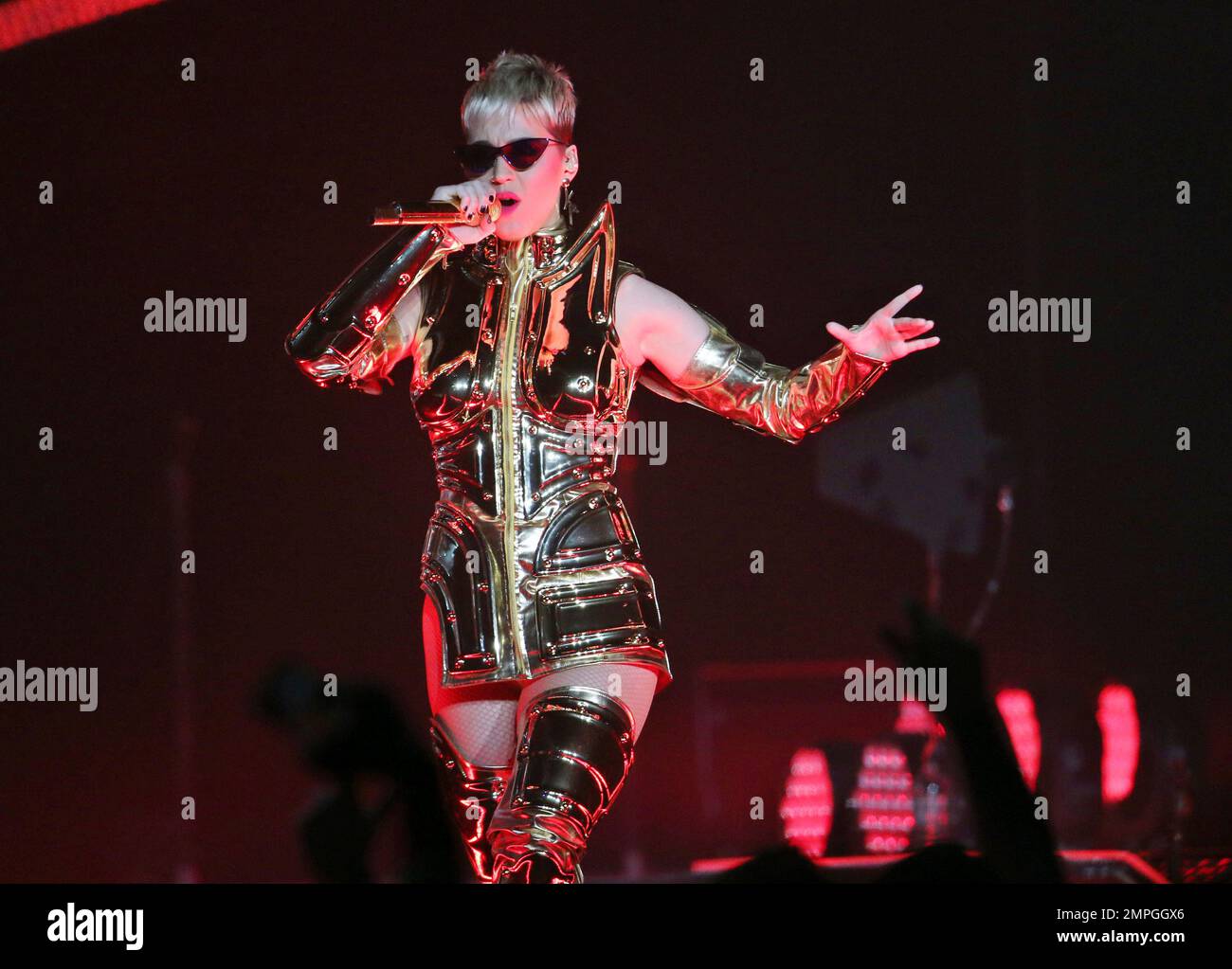 Katy Perry performs during Witness: The Tour at Philips Arena on ...