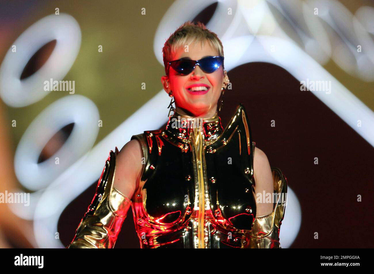 Katy Perry performs during Witness: The Tour at Philips Arena on ...