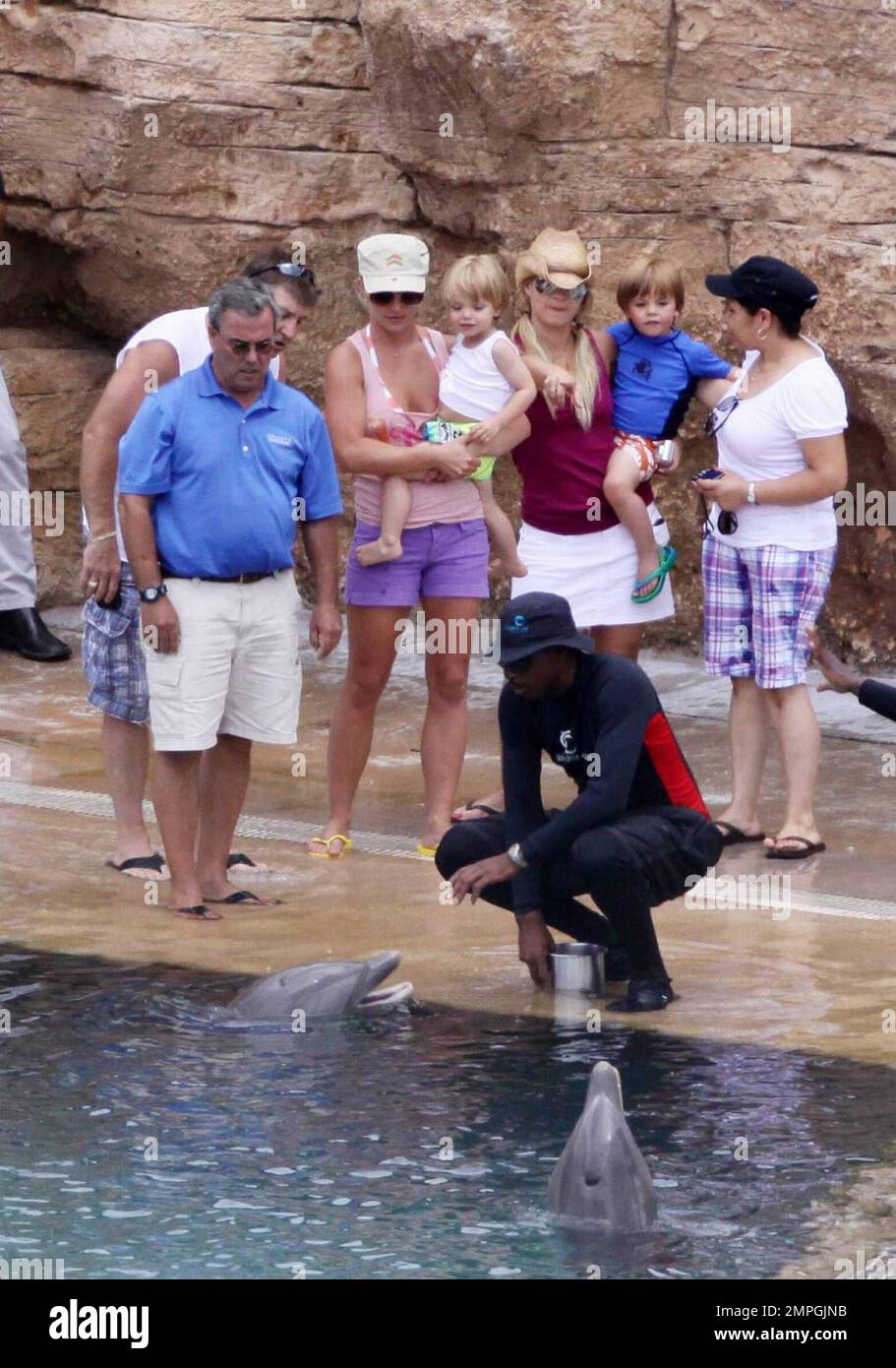 Britney spears and sons sean preston and jayden james hi-res stock ...
