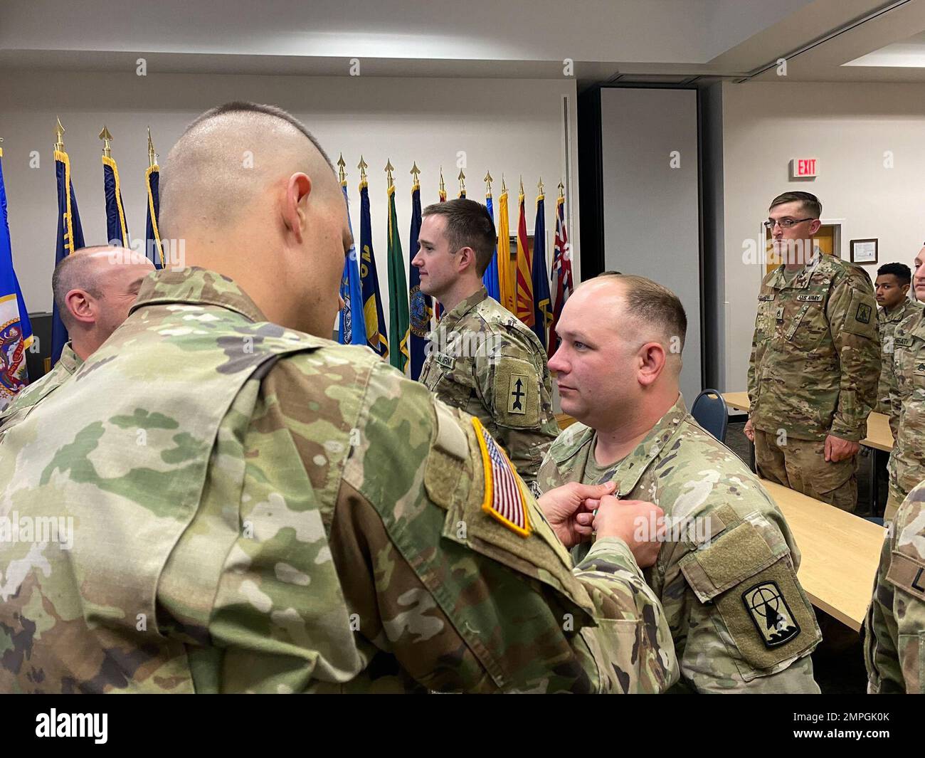 Sgt. 1st Class Dudley Gee, a Motor Sergeant with the 829th Engineer ...