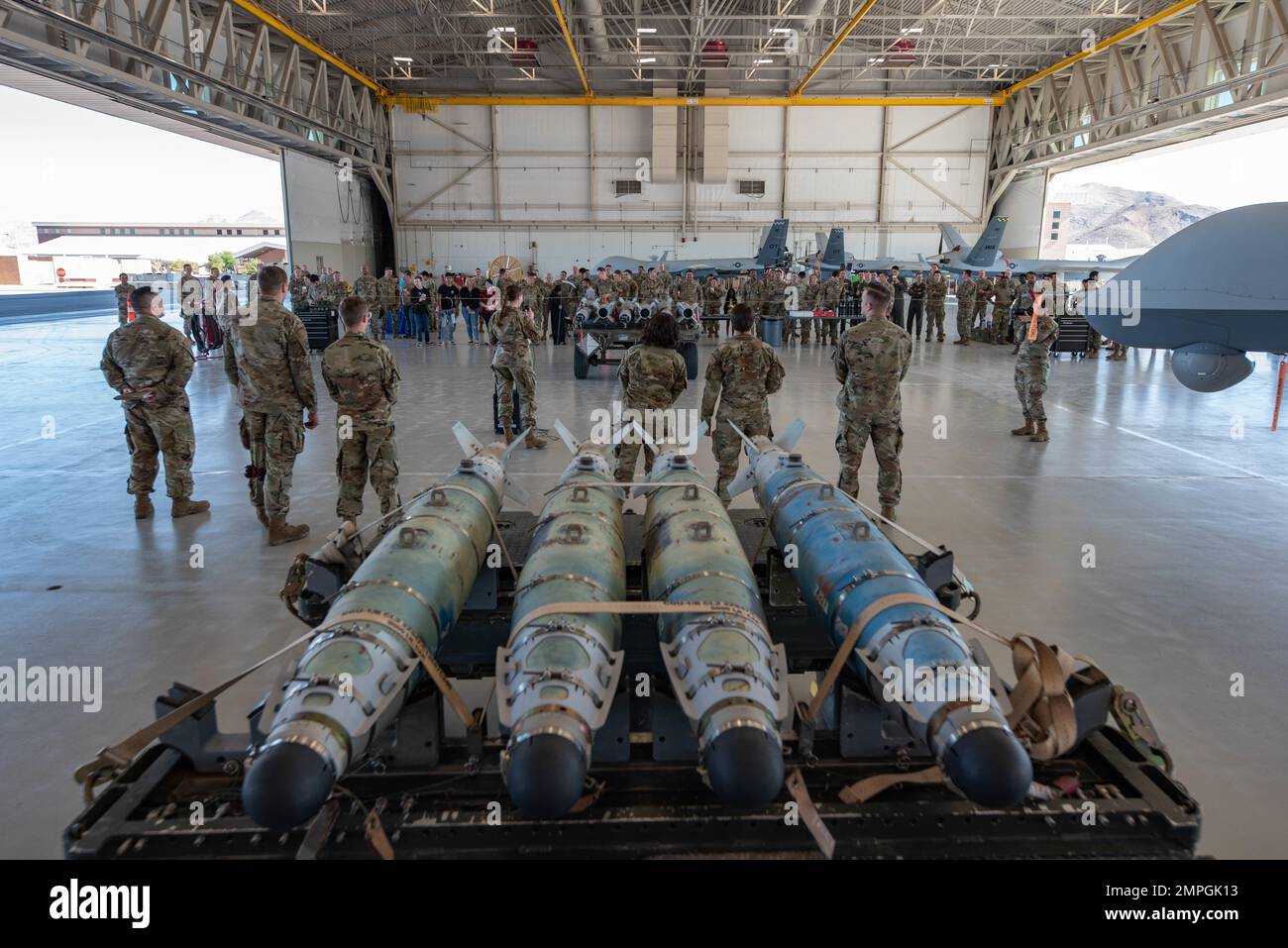 U.S. Air Force Airmen assigned to the 432nd Wing/432nd Air ...