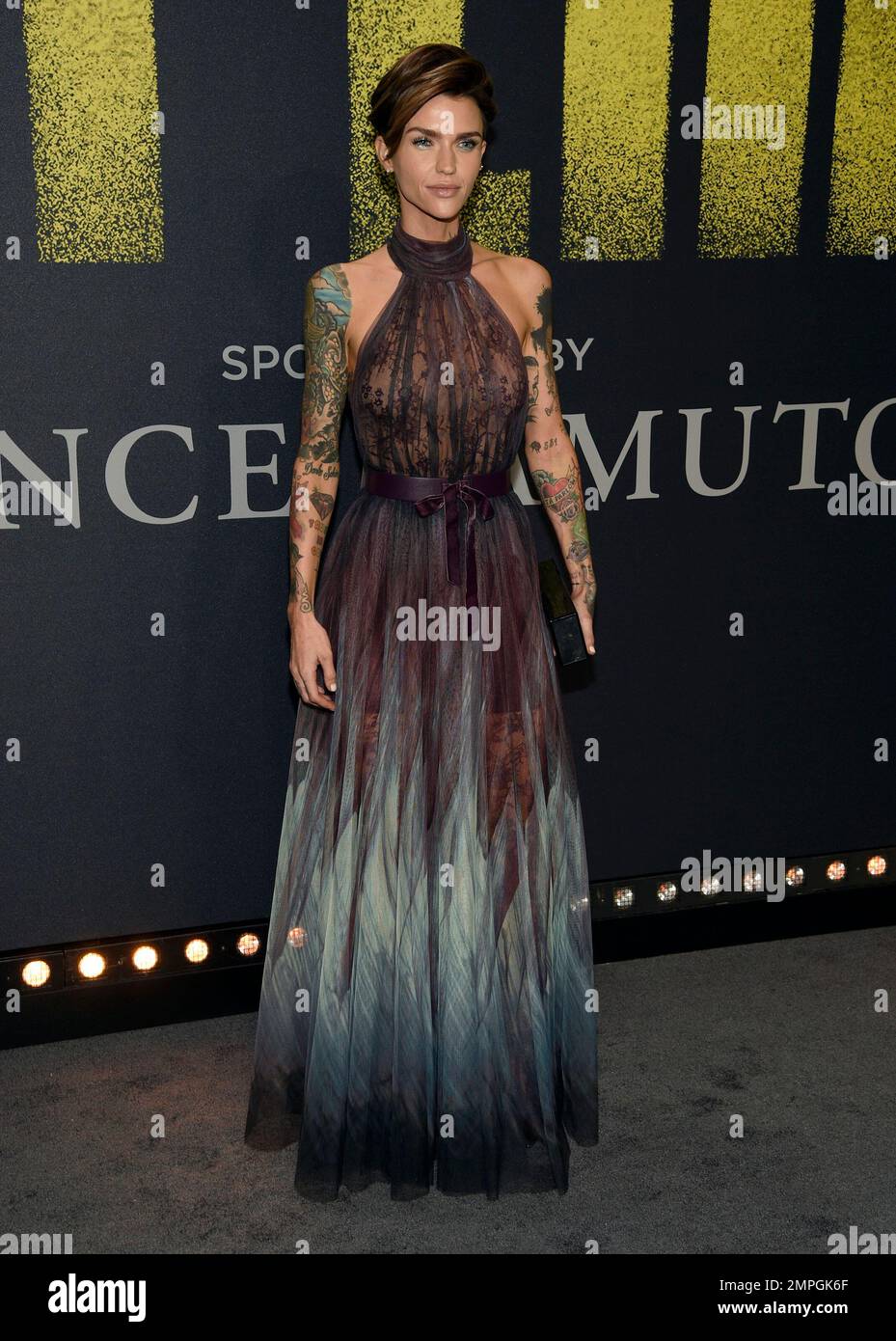 Ruby Rose arrives at the Los Angeles premiere of "Pitch Perfect 3" at ...