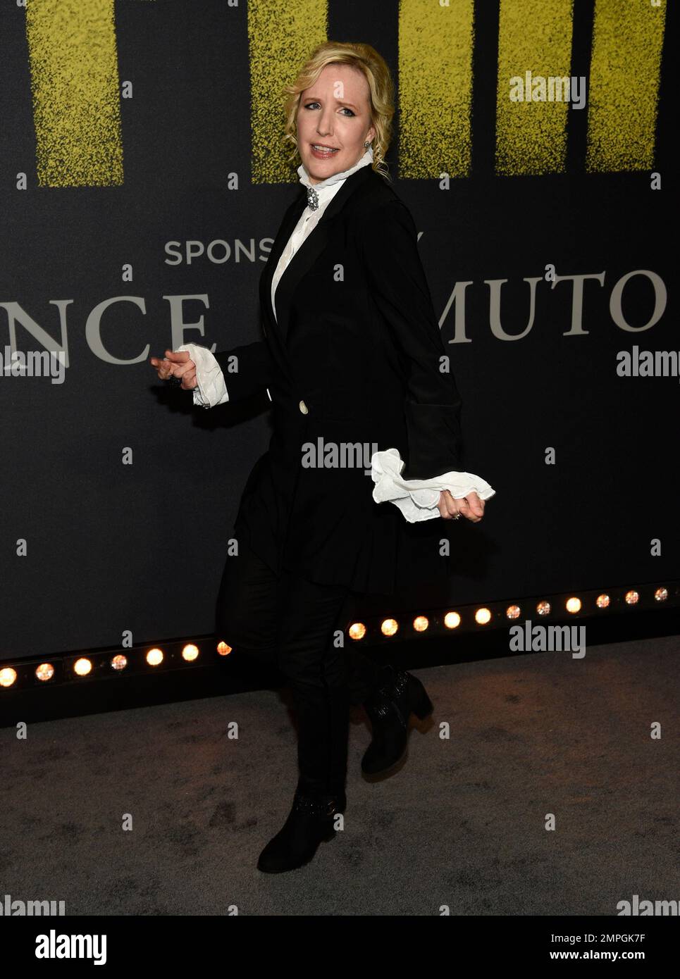 Trish Sie arrives at the Los Angeles premiere of "Pitch Perfect 3" at ...