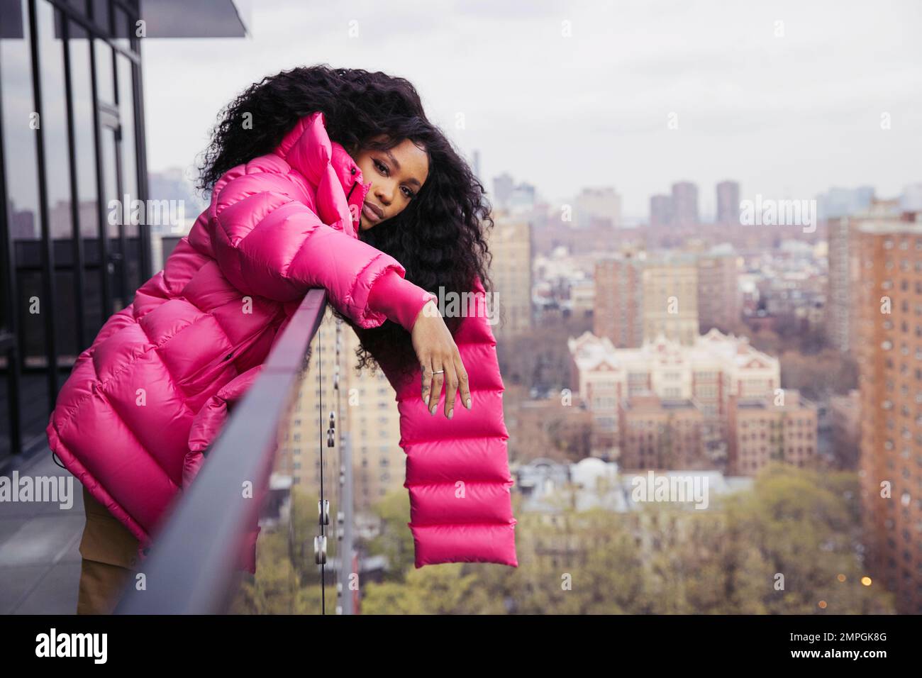 In this Dec. 4, 2017 photo, SZA poses for a portrait in New York to ...
