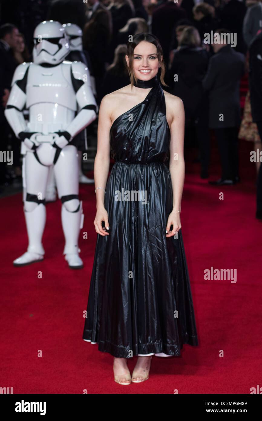 Daisy Ridley poses for photographers upon arrival at the premiere of ...