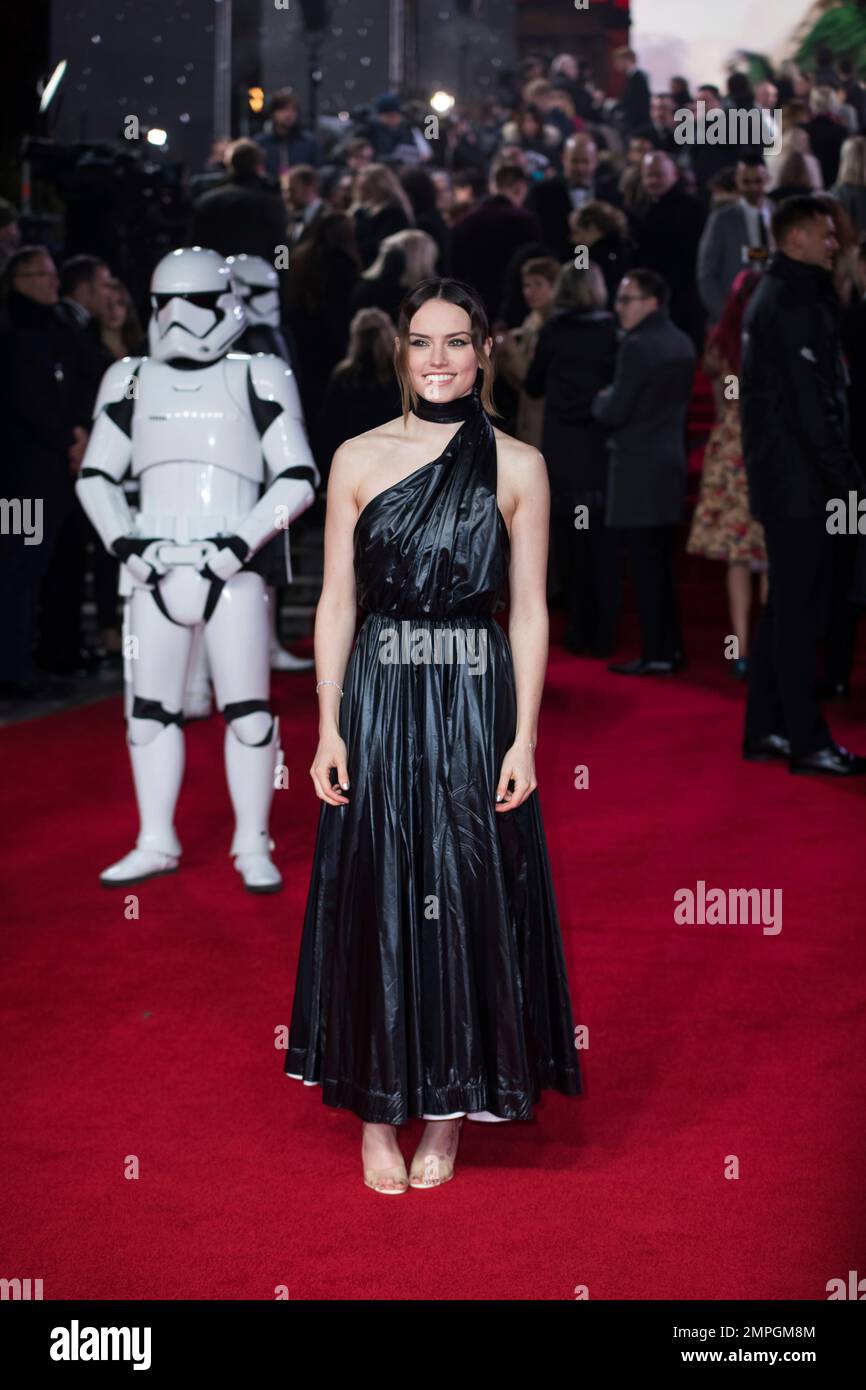 Daisy Ridley poses for photographers upon arrival at the premiere of ...