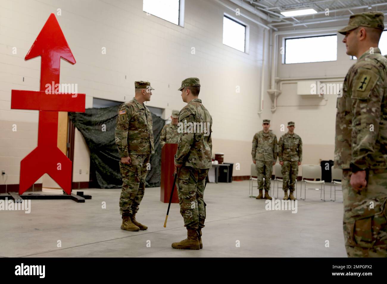The 32nd Infantry Brigade Combat Team headquarters company, Wisconsin ...