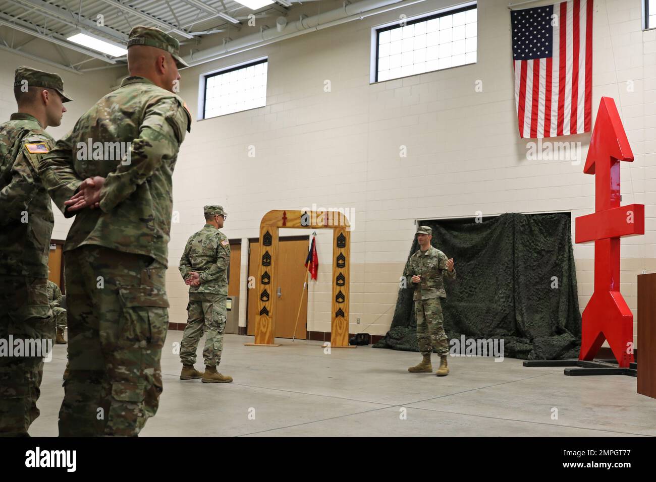 The 32nd Infantry Brigade Combat Team headquarters company, Wisconsin ...