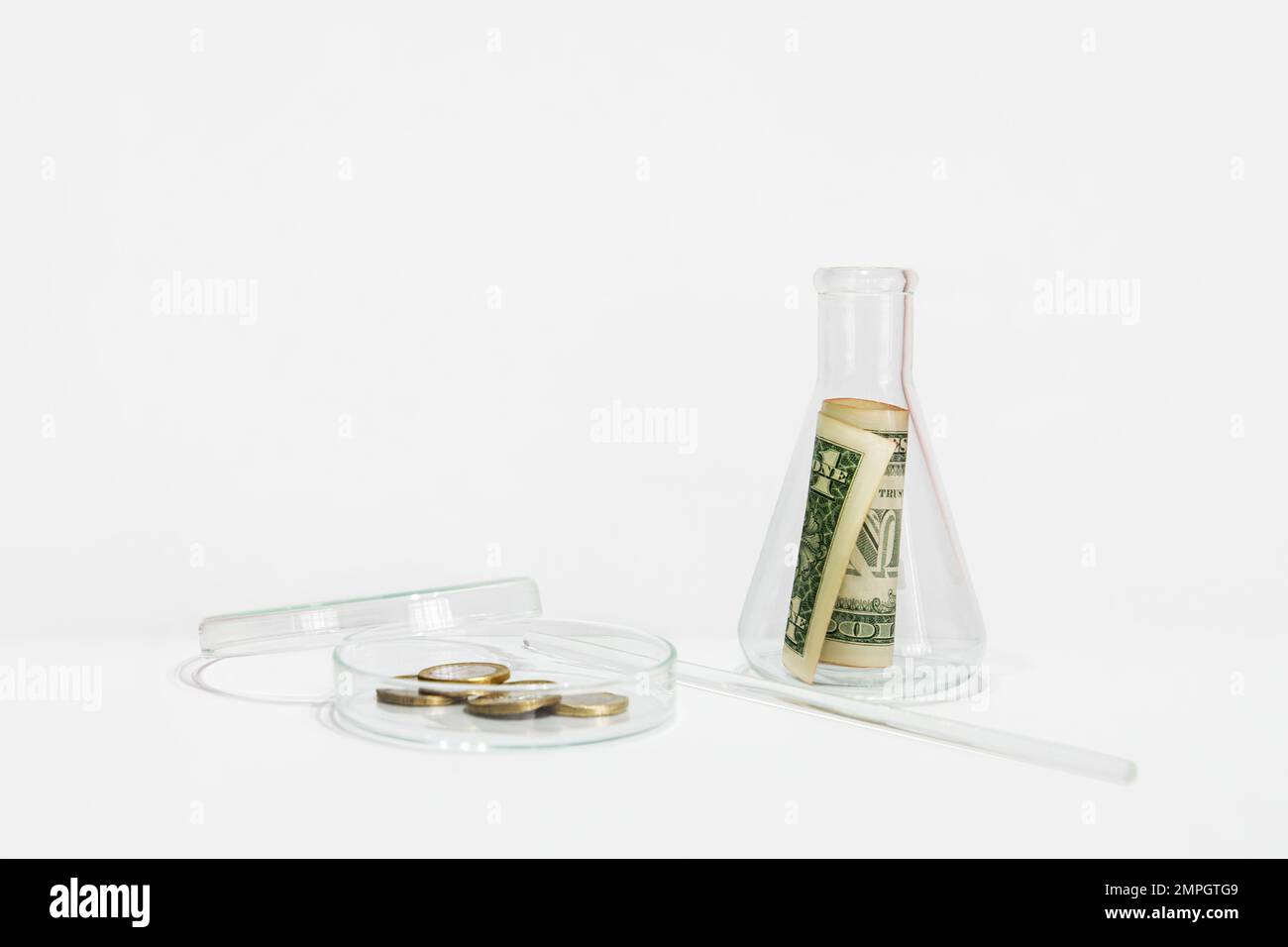 Financial concept. Finance analysis. Market analysis. Money bills and ...