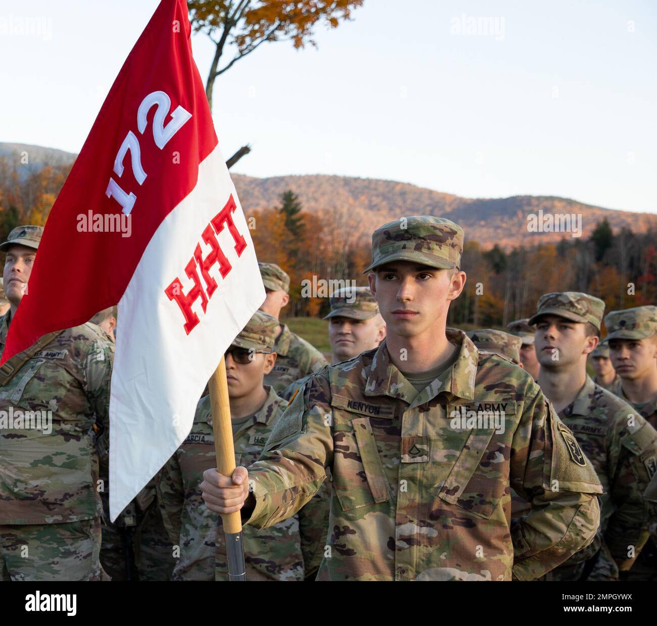 Trooper of Headquarters, Headquarters Troop, 1st Squadron, 172nd ...