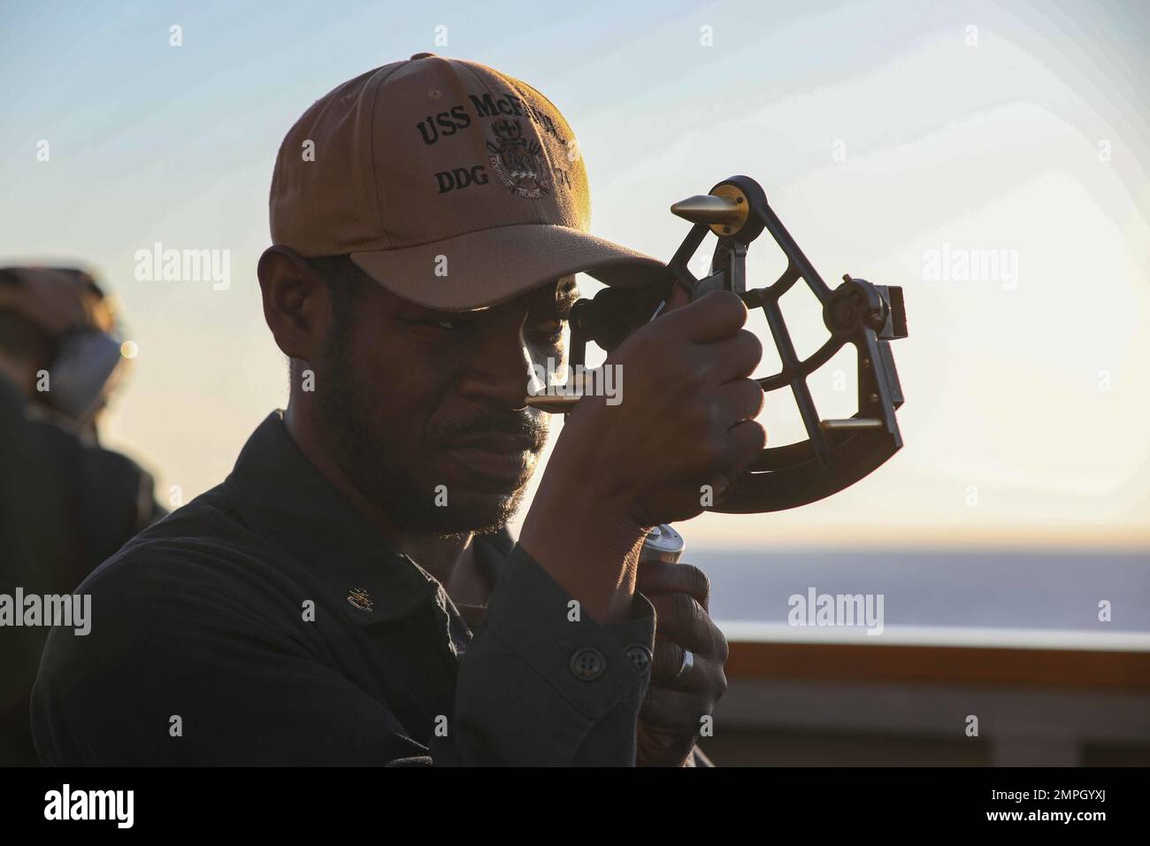 221015-N-AL206-1006 ATLANTIC OCEAN (Oct. 15, 2022) Chief Quartermaster ...