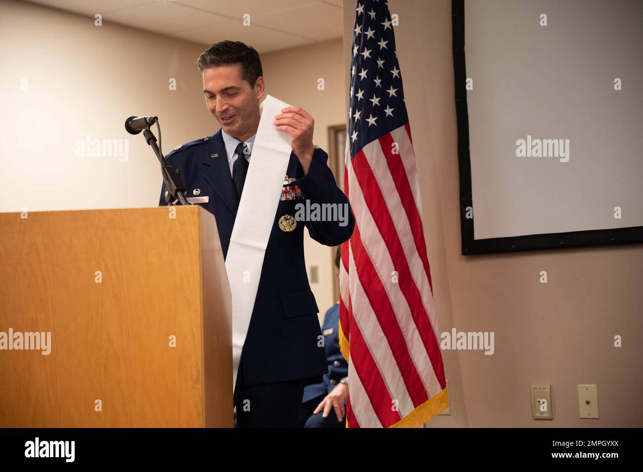 Lt. Col. Brennan McDonald assumed command of the 300th Airlift Squadron ...