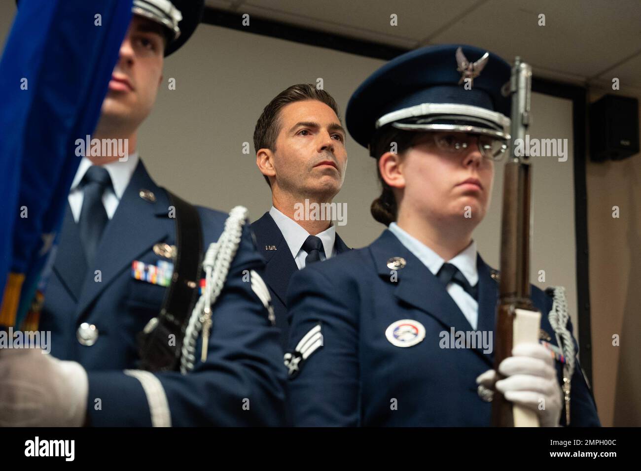 Lt. Col. Brennan McDonald assumed command of the 300th Airlift Squadron ...