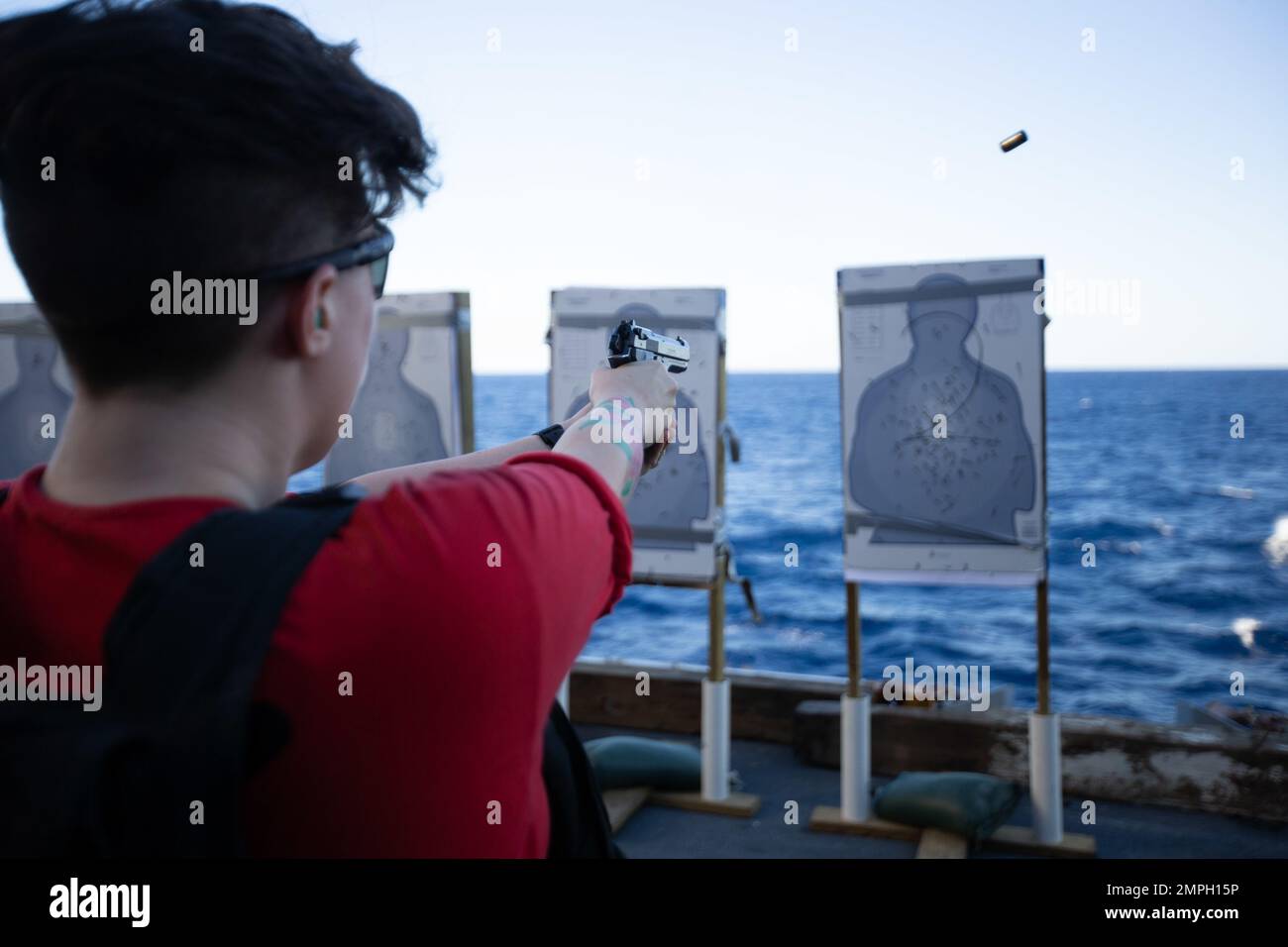 Gunner's Mate Seaman Anna Hawkins, from Magalia, California, assigned ...