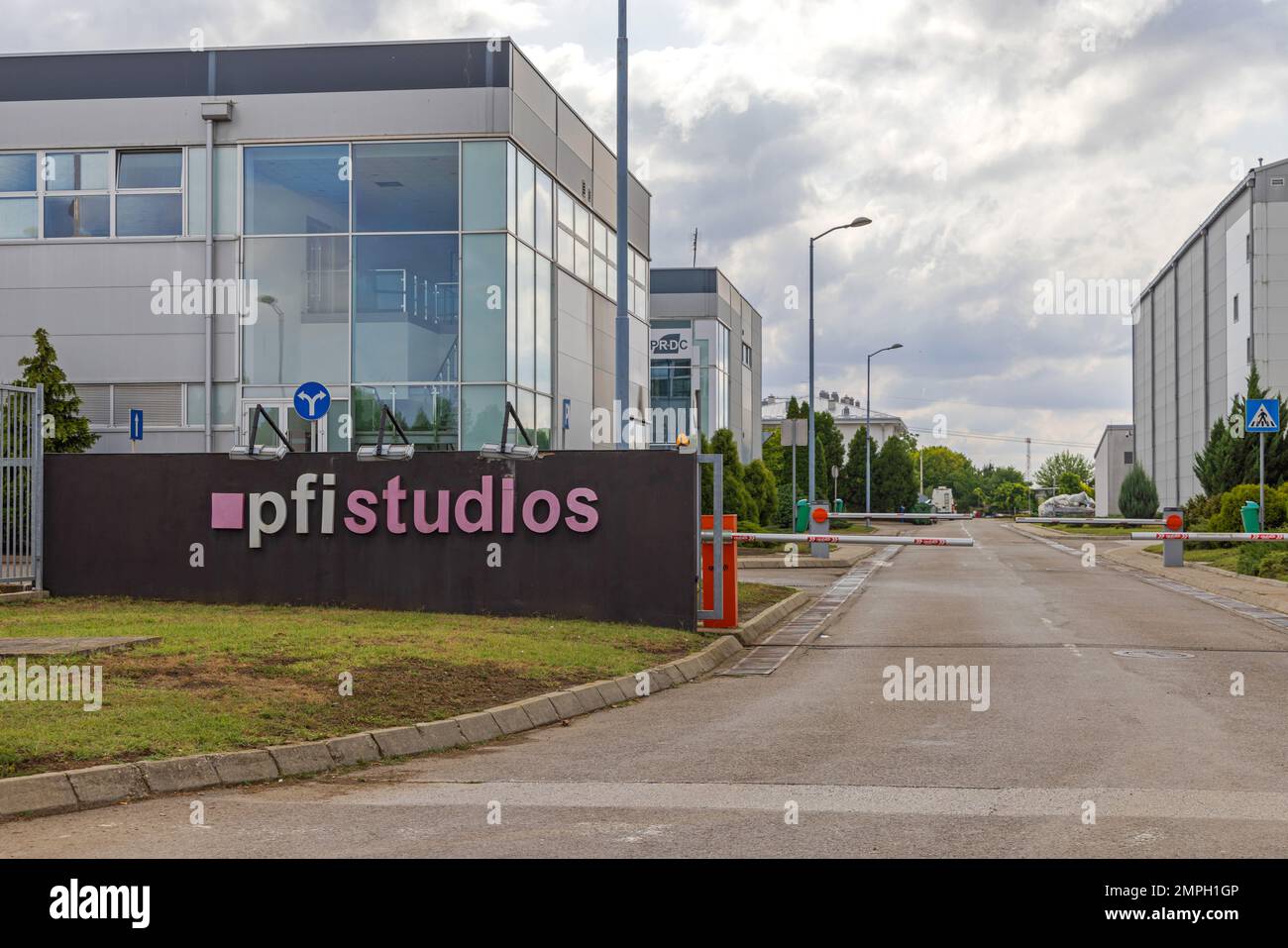 Simanovci, Serbia - August 22, 2022: Pfi Studios Film Production ...