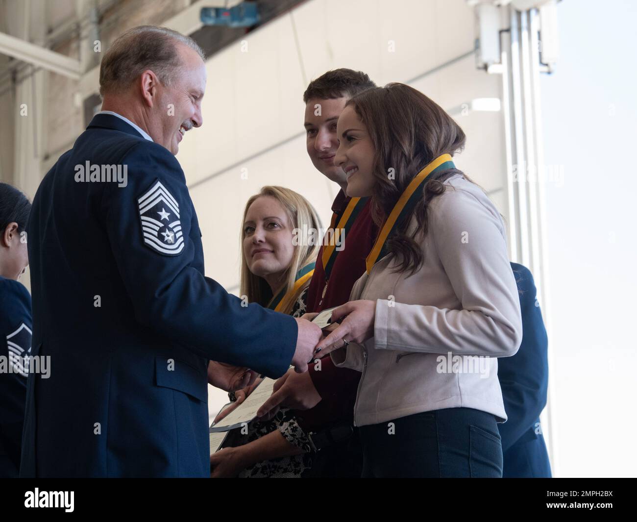 Chief Master Sgt. Marvin Boyd, Washington State Air National Guard ...