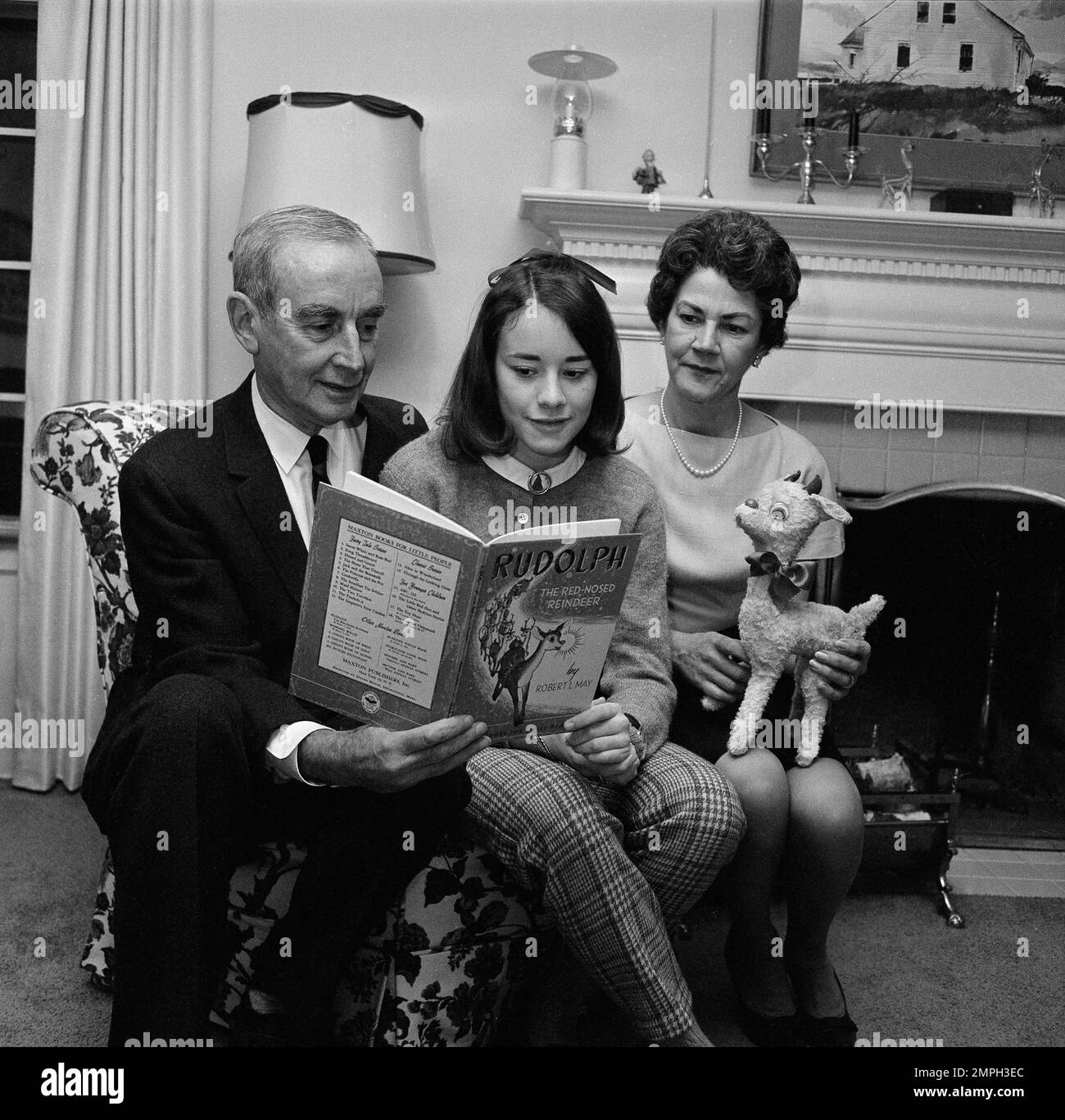 Robert L. May, his wife Virginia, and one of their daughters ...