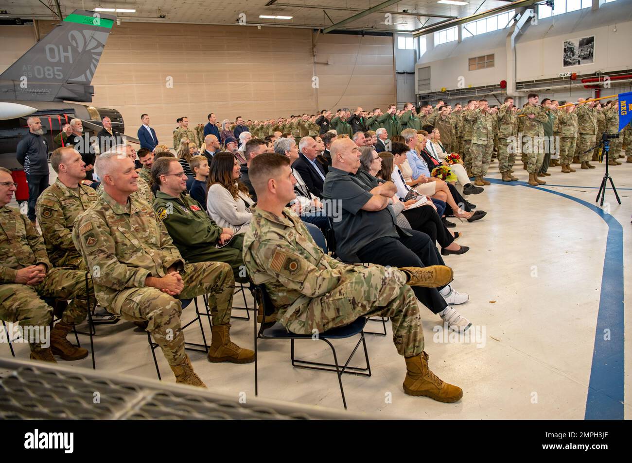 Ohio Air National Guard leadership from around the state attend a ...