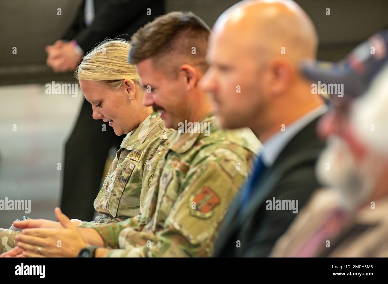 Ohio Air National Guard leadership from around the state attend a ...