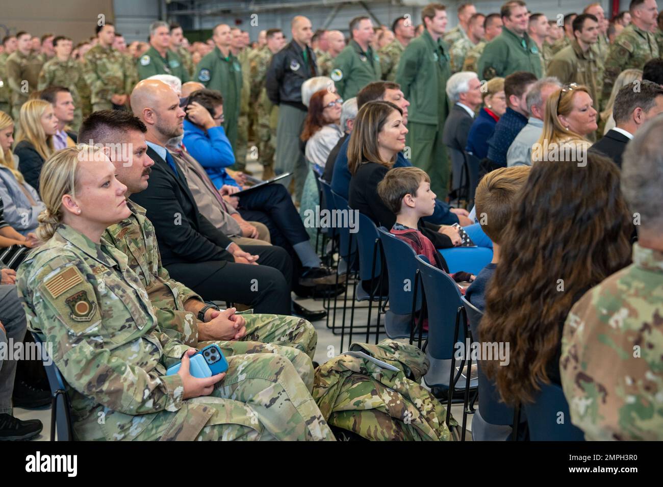 Ohio Air National Guard leadership from around the state attend a ...
