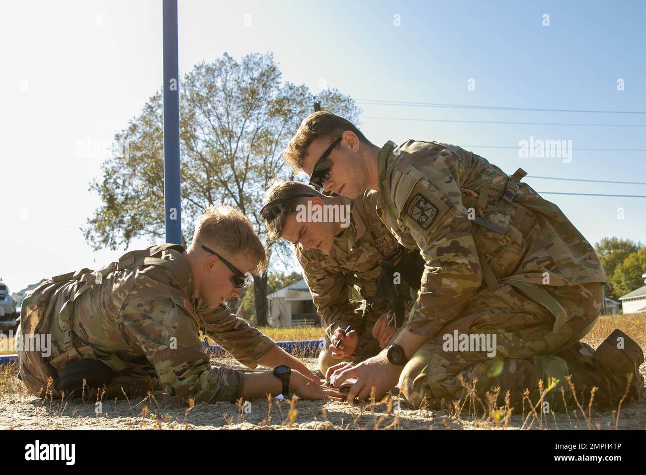 Cadets Benjamin Tolbert, Jack Fancher, and Charles Longacre, Clemson ...