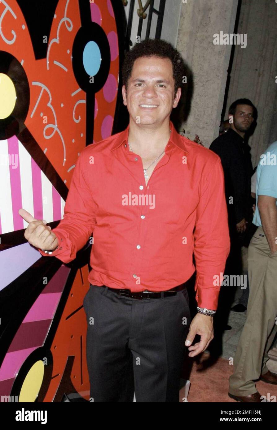 - World renowned artist Romero Brito attends the press conference ...