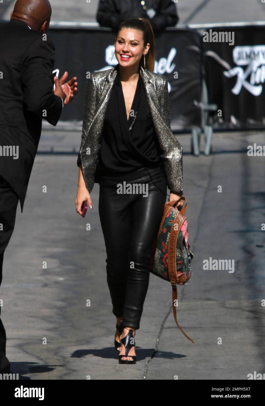 ‘The Bachelorette’s’ Britt Nilsson is spotted at Jimmy Kimmel Live ...