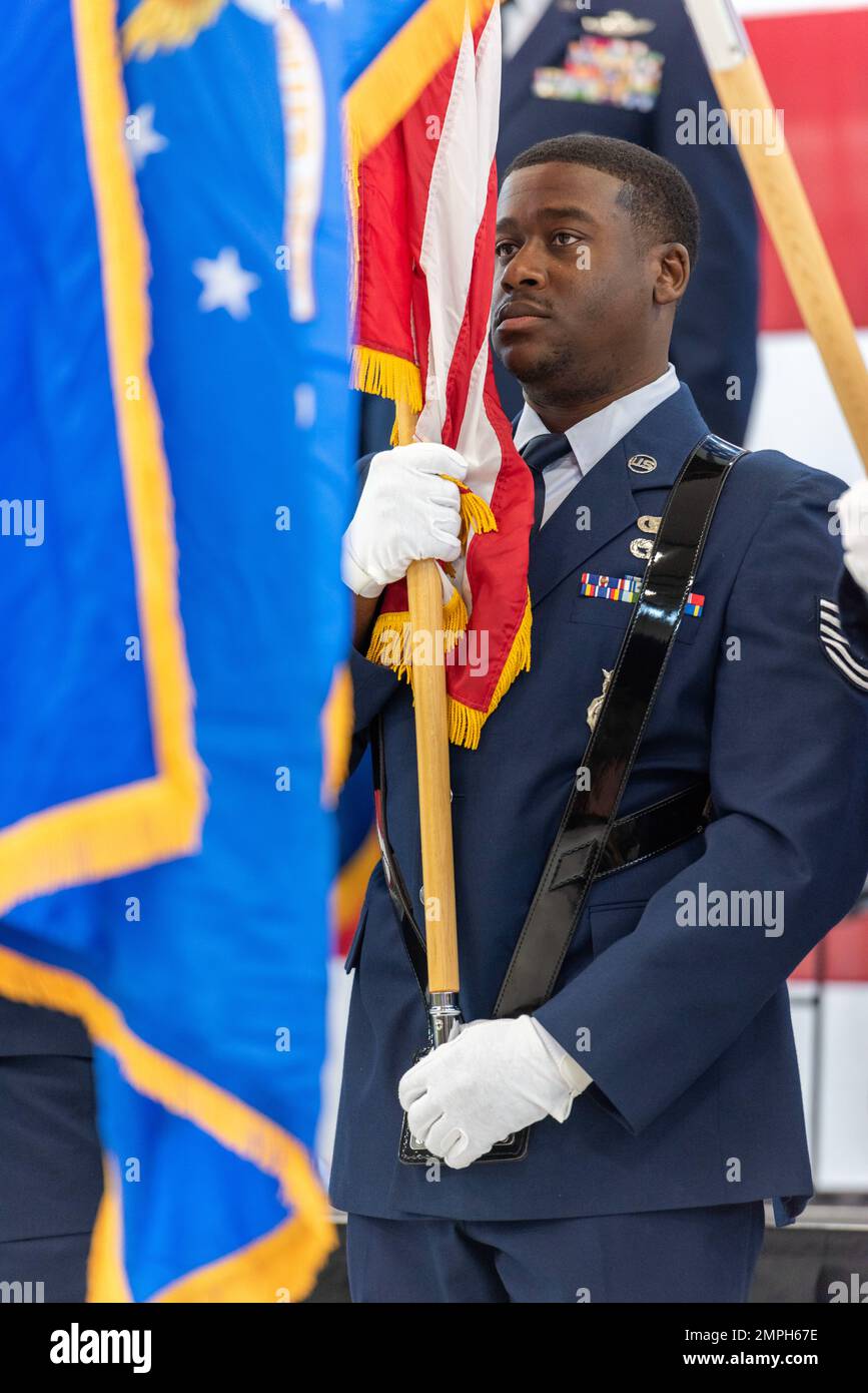 U.S. Air Force Tech. Sgt. Joshua Minefee, a member of the Ohio National ...