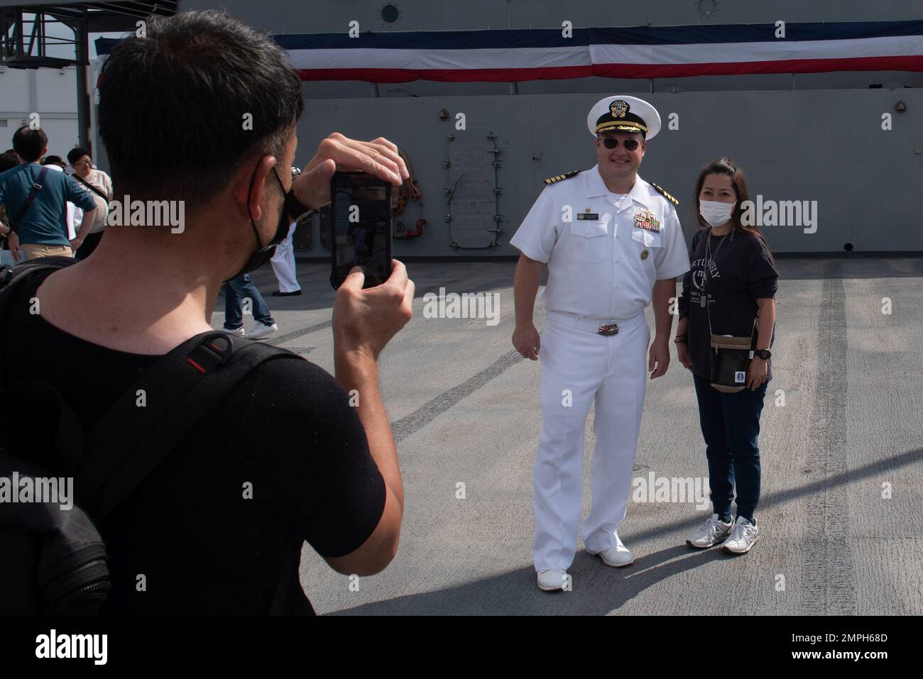 YOKOSUKA, Japan (Oct. 16, 2022) – Capt. Dale M. Gregory, commanding ...