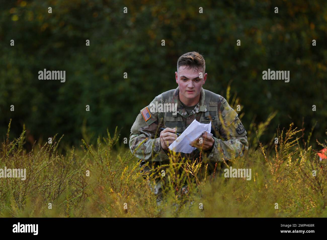 A Cadet from the University of North Carolina – Chapel Hill’s Army ROTC ...