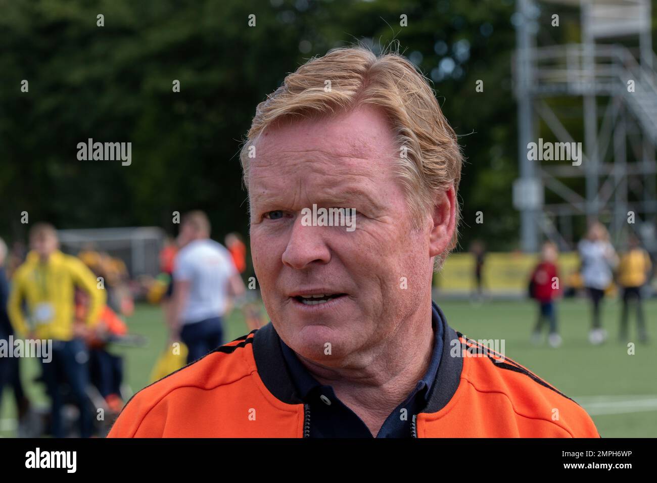 Portrait Ronald Koeman At The Open Day Of The Johan Cruijff Foundation ...