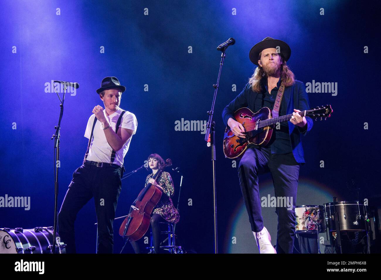 Jeremiah Fraites, from left, Neyla Pekarek and Wesley Schultz of The ...