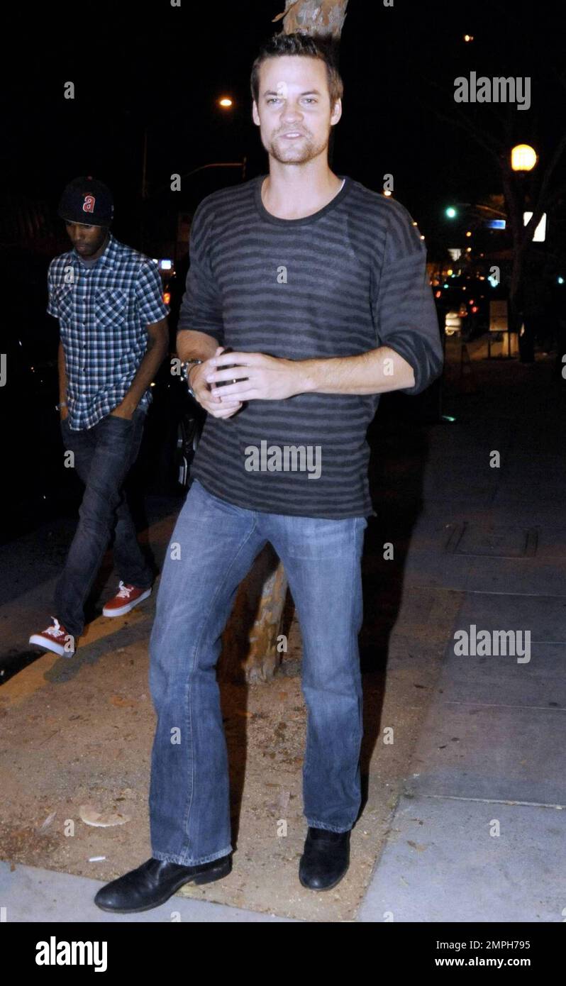 Shane West at Brittny Gastineau's birthday party at Crown Bar for ...