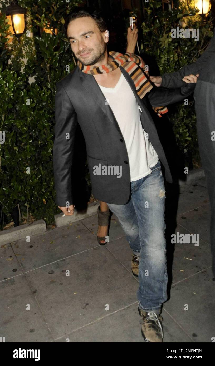 Johnny Galeki at Crown Bar for Brittny Gastineau's birthday party in ...