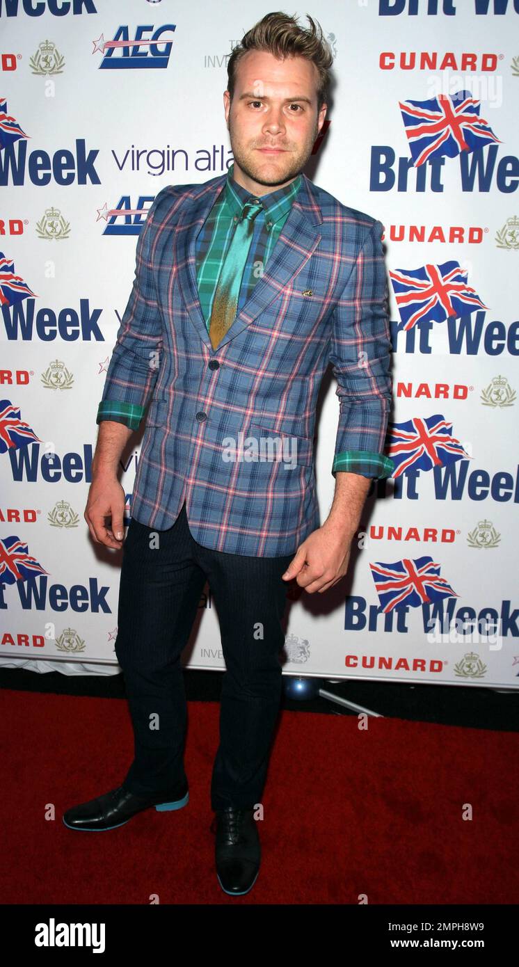 Daniel Bedingfield at the BritWeek Gala Dinner at L.A. LIVE in Los ...
