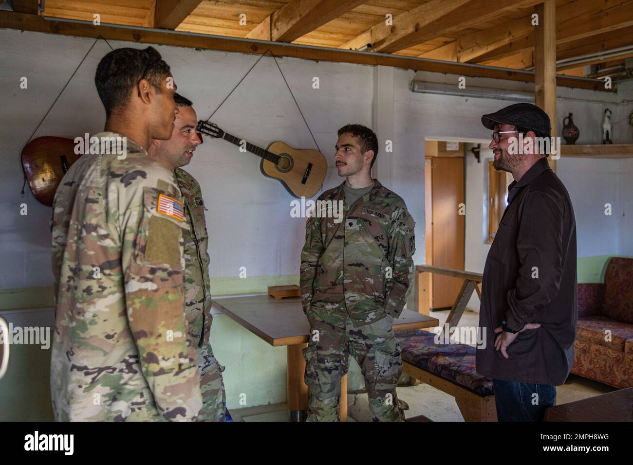 Soldiers of the 2-151st Infantry Battalion Liaison Monitoring Teams ...