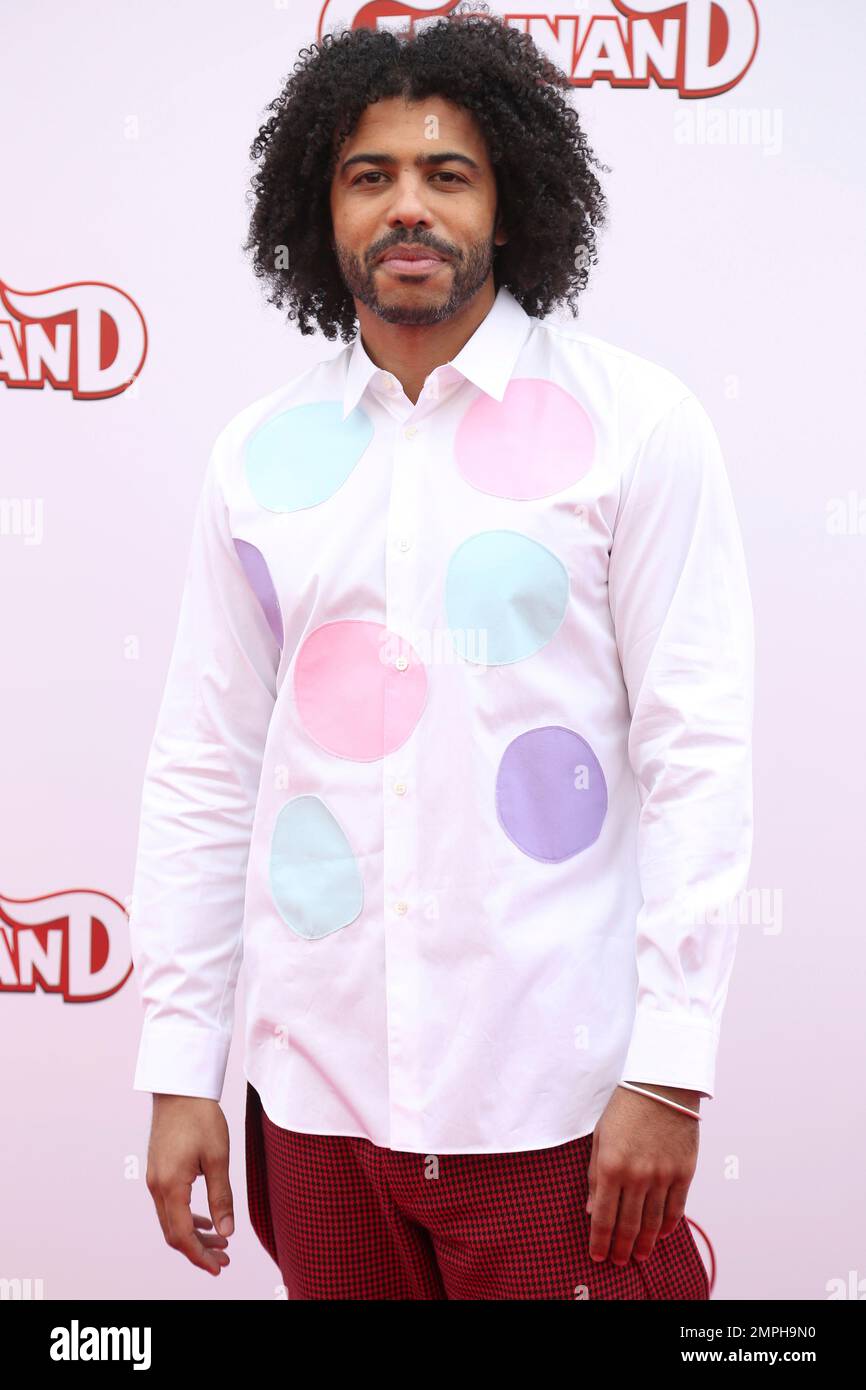 Daveed Diggs arrives at the LA Premiere of "Ferdinand" at the 20th ...