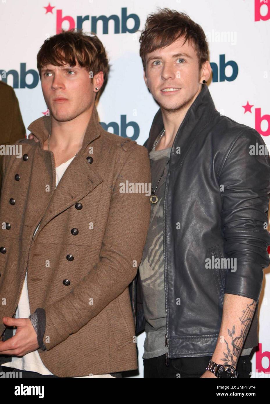 English pop rock group McFly pose on the red carpet at BRMB Live 2010 ...