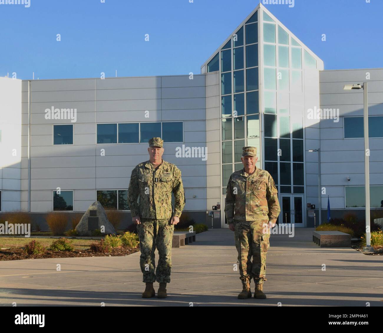 Admiral Christopher Grady (left), Vice Chairman of the Joint Chiefs of ...