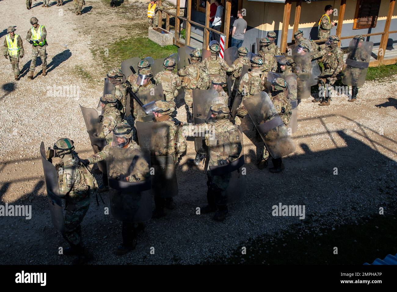 The Soldiers of the 76th Infantry Brigade Combat Team (IBCT), along ...