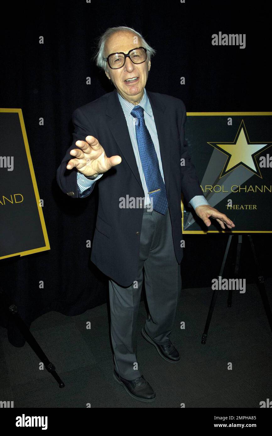 The Amazing Kreskin attends the Broadway Walk Of Stars Cocktail Party ...