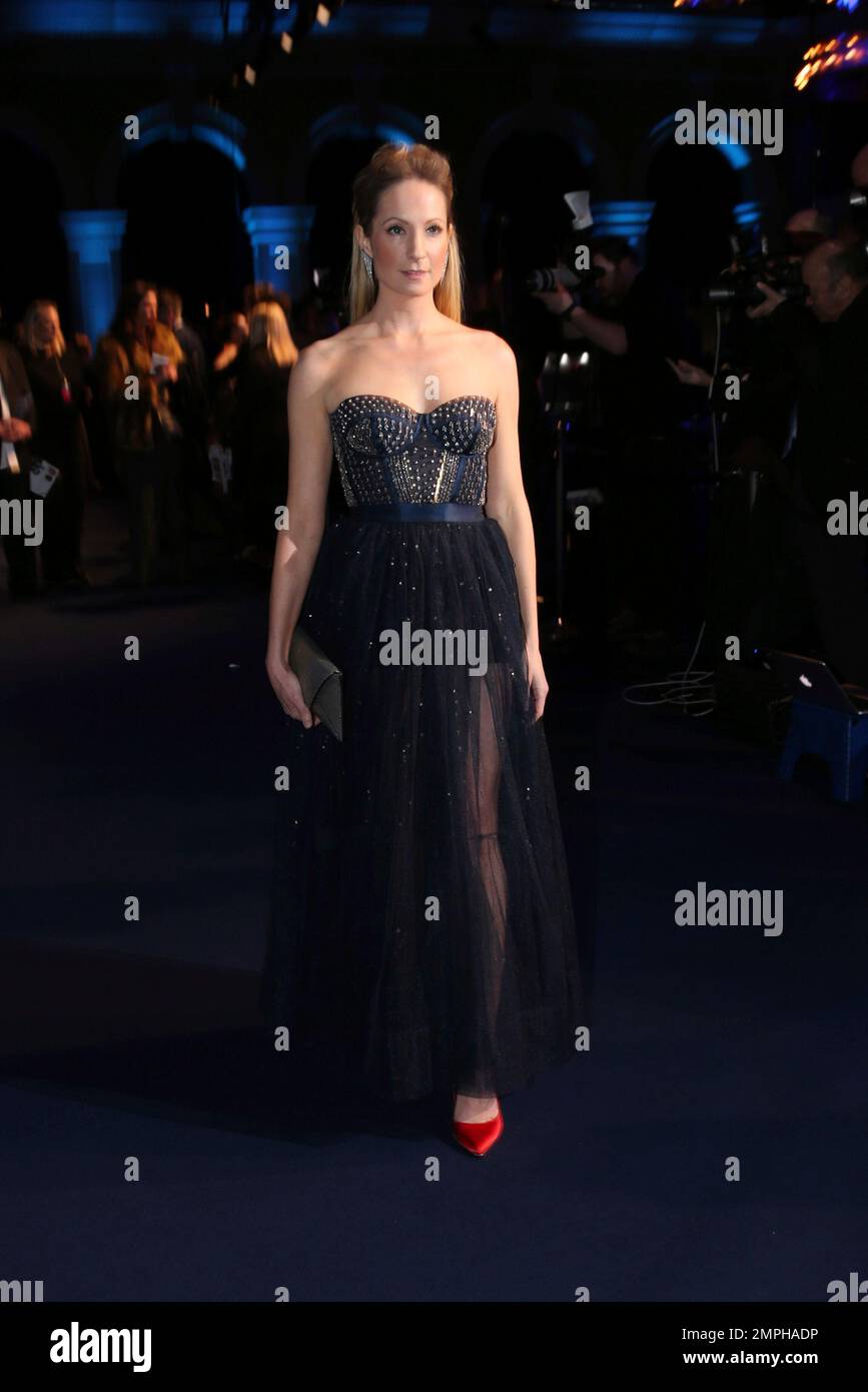 Joanne Froggatt poses for photographers upon arrival at the British ...