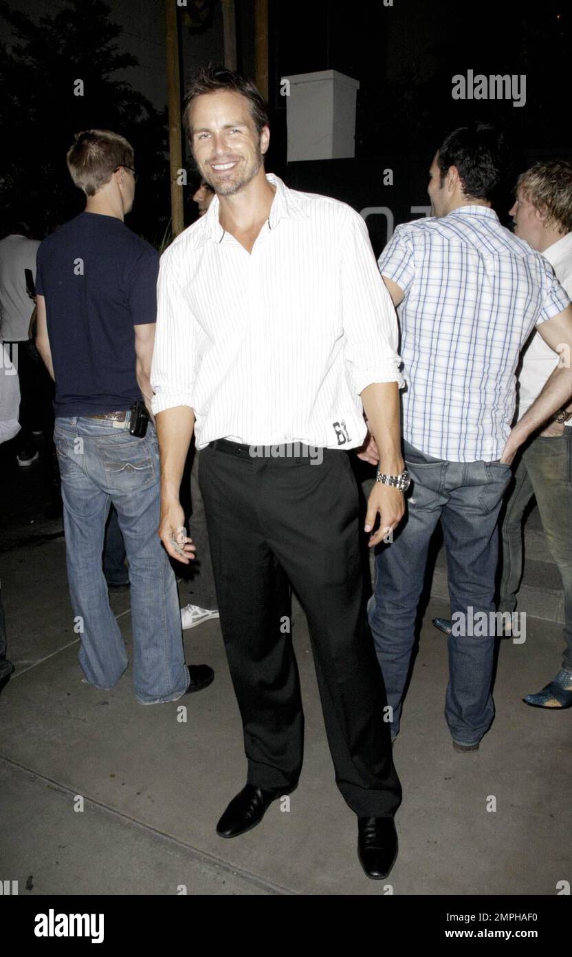 Exclusive!! "Days of Our Lives" star Brody Hutzler poses for cameras ...