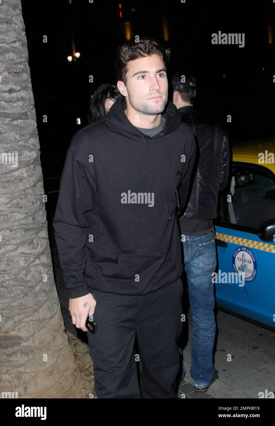 Brody Jenner heads out for a night on the town at the restaurant ...