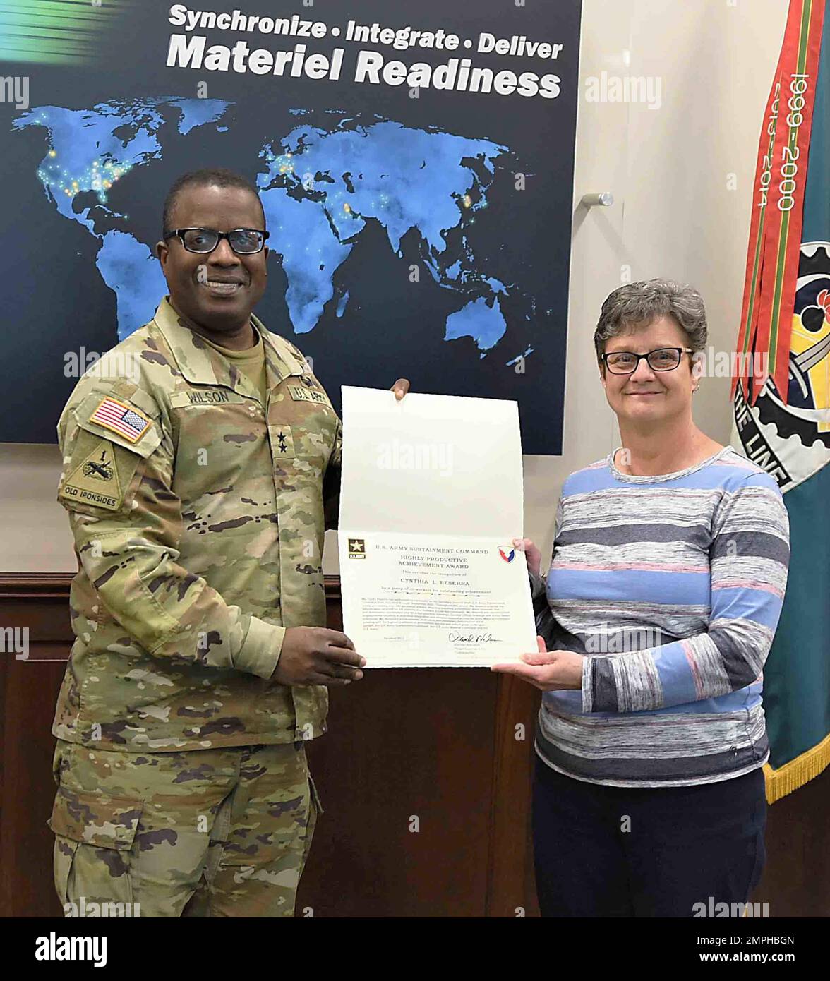 Maj. Gen. David Wilson, commanding general U.S. Army Sustainment ...