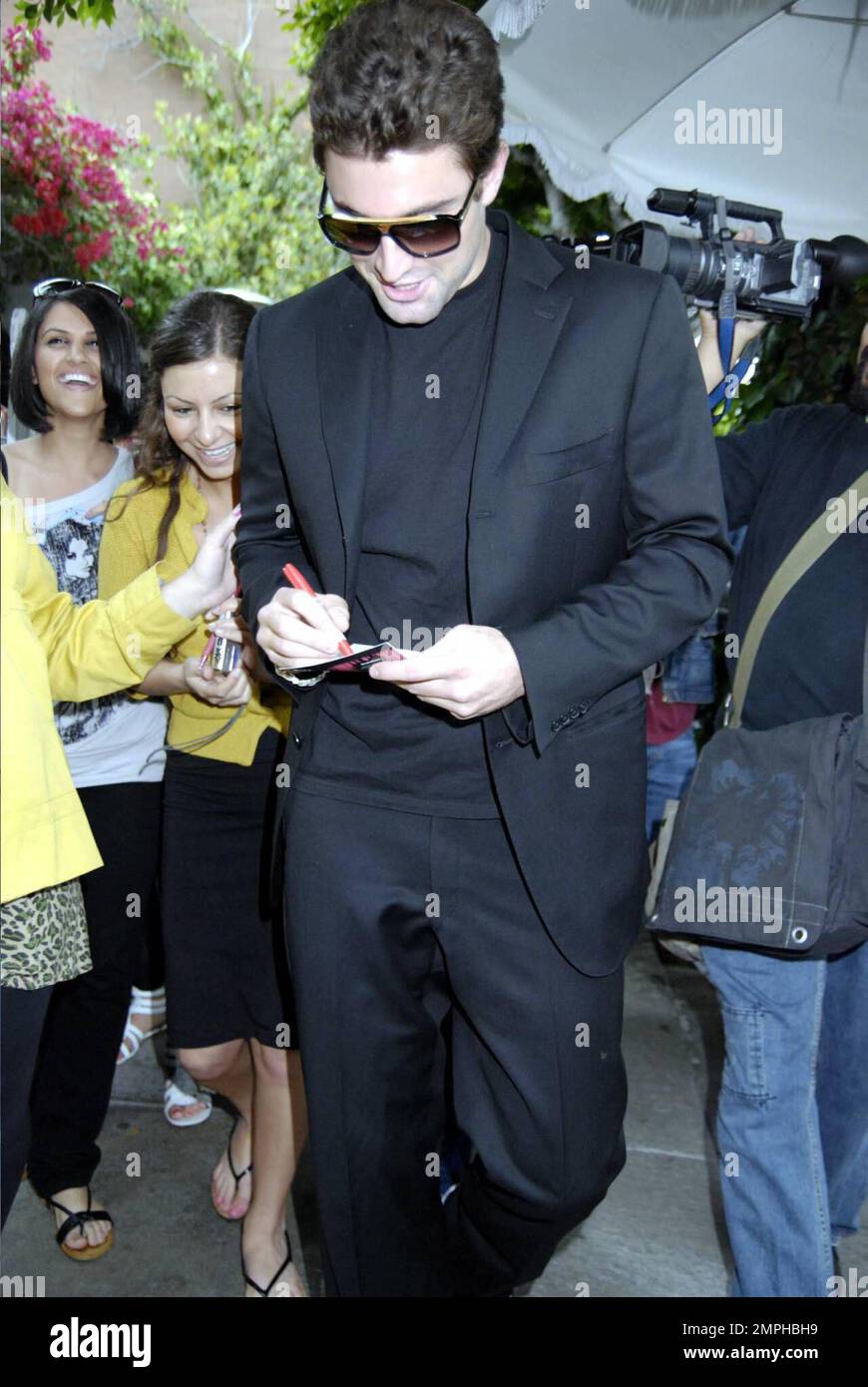 A very dapper looking Brody Jenner stops in at The Ivy for a bite and ...