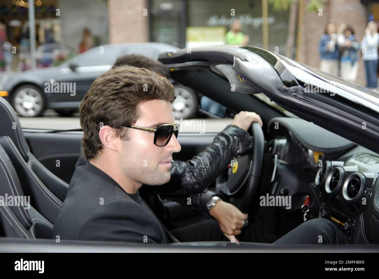 A very dapper looking Brody Jenner stops in at The Ivy for a bite and ...