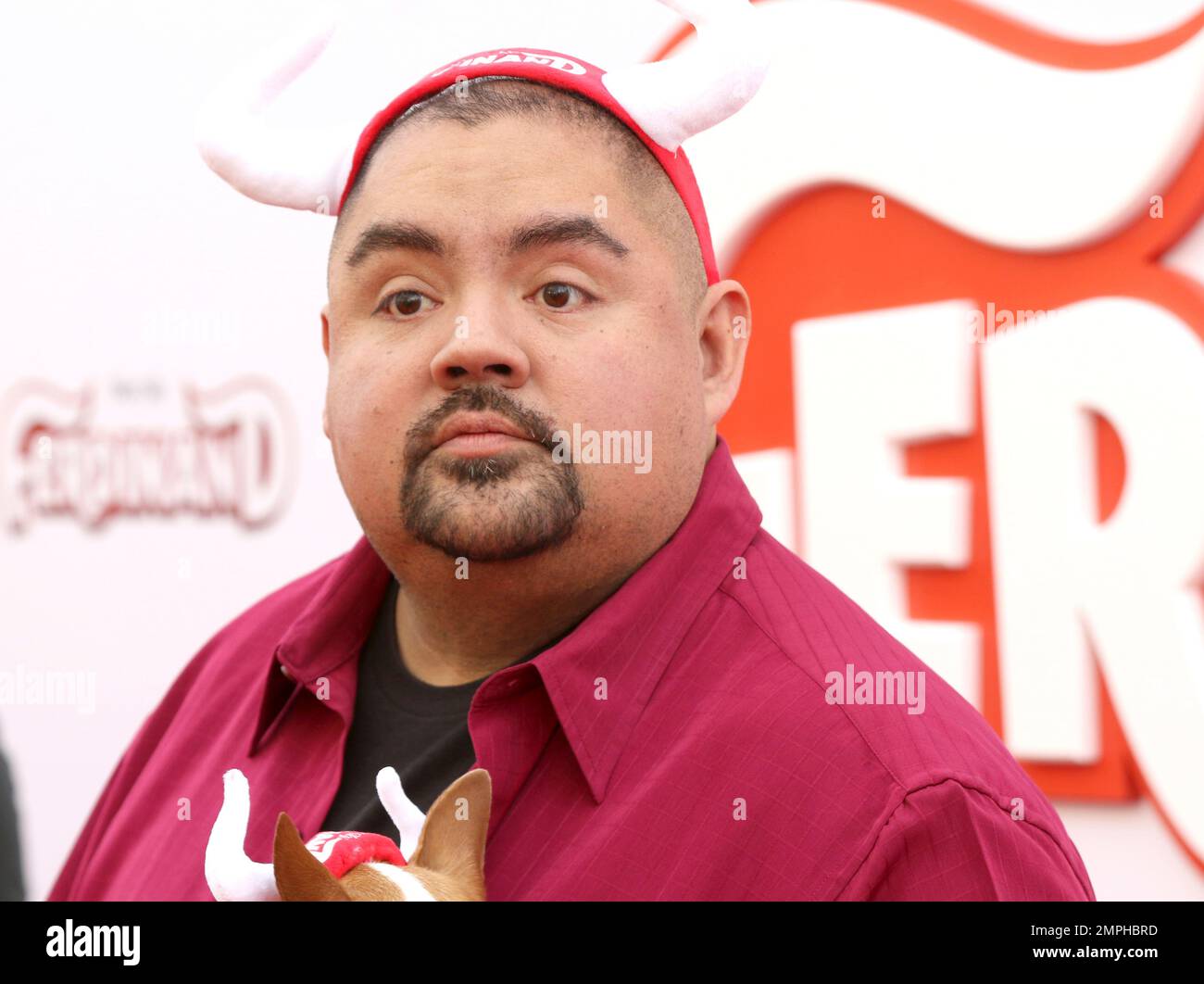 Gabriel Iglesias arrives at the LA Premiere of "Ferdinand" at the 20th ...