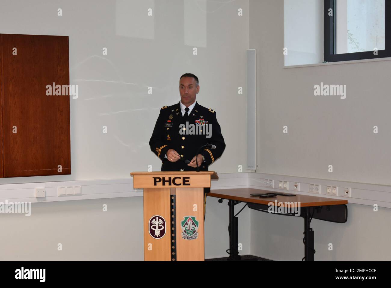 Public Health Command Europe commander Col. Kenneth Spicer was invited ...