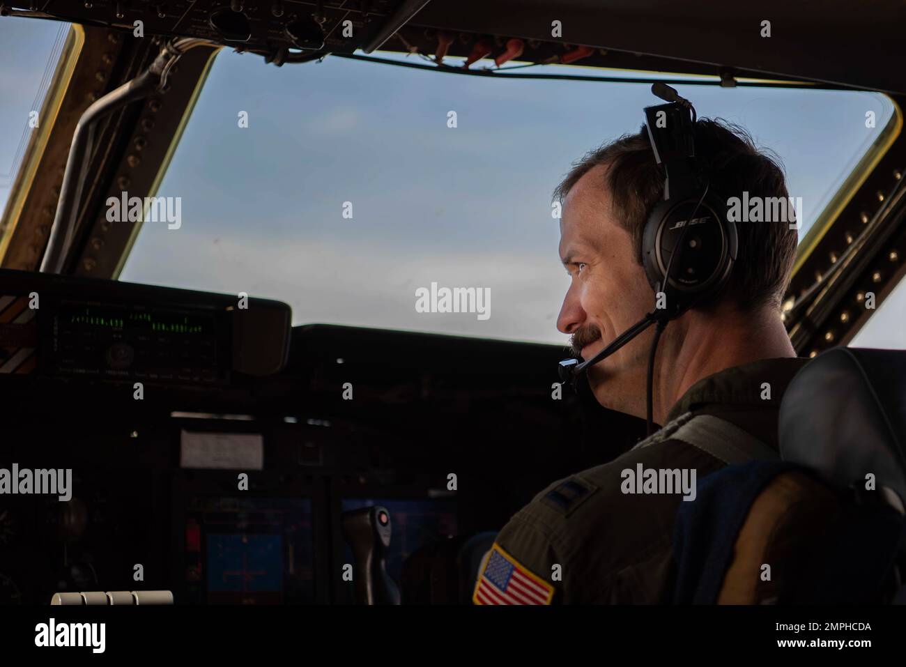 U.S. Air Force Capt. Justin Wilson, 22nd Airlift Squadron C-5C Super ...